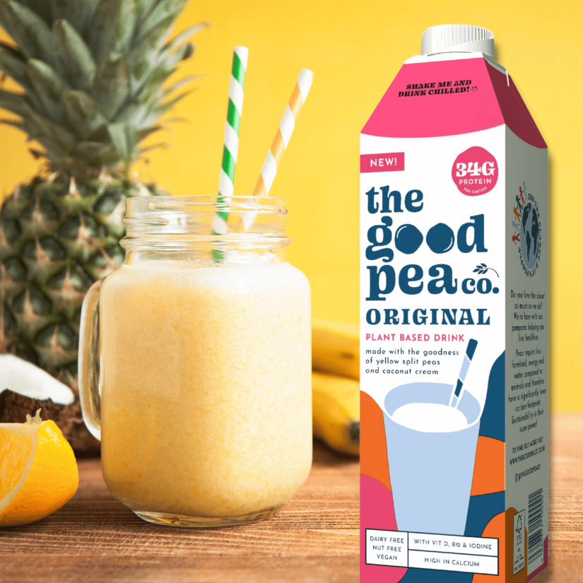 Original Pea Milk 6-Pack by The Good Pea Co. | Non-Dairy Milk | Todelli®