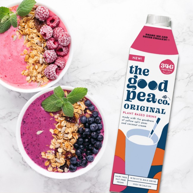 Original Pea Milk 6-Pack by The Good Pea Co. | Non-Dairy Milk | Todelli®